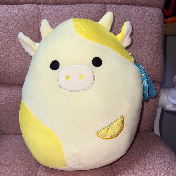 Squishmallows | Toys | Dagmar The Lemon Cow Squishmallows First To ...